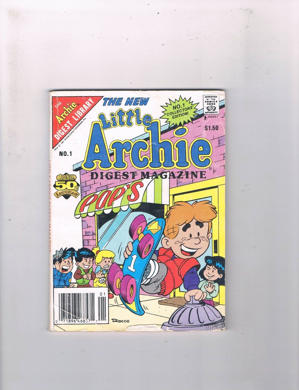 The New Little Archie Digest Magazine # 1 VG Archie Comics Pocket Book ...