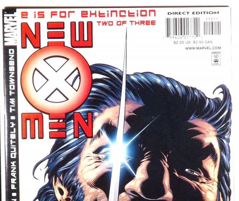 NEW X-MEN #115 NM 1st Appearance Negasonic Teenage Warhead 2001 Grant ...
