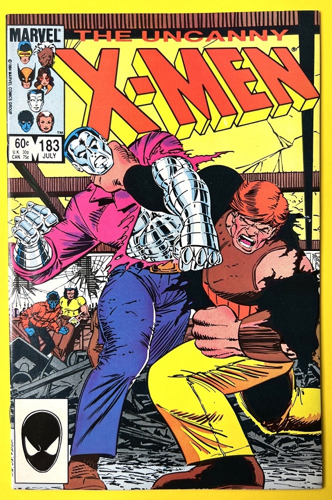 The Uncanny X-Men 183 COLOSSUS VS JUGGERNAUT (1984) | Comic Books ...