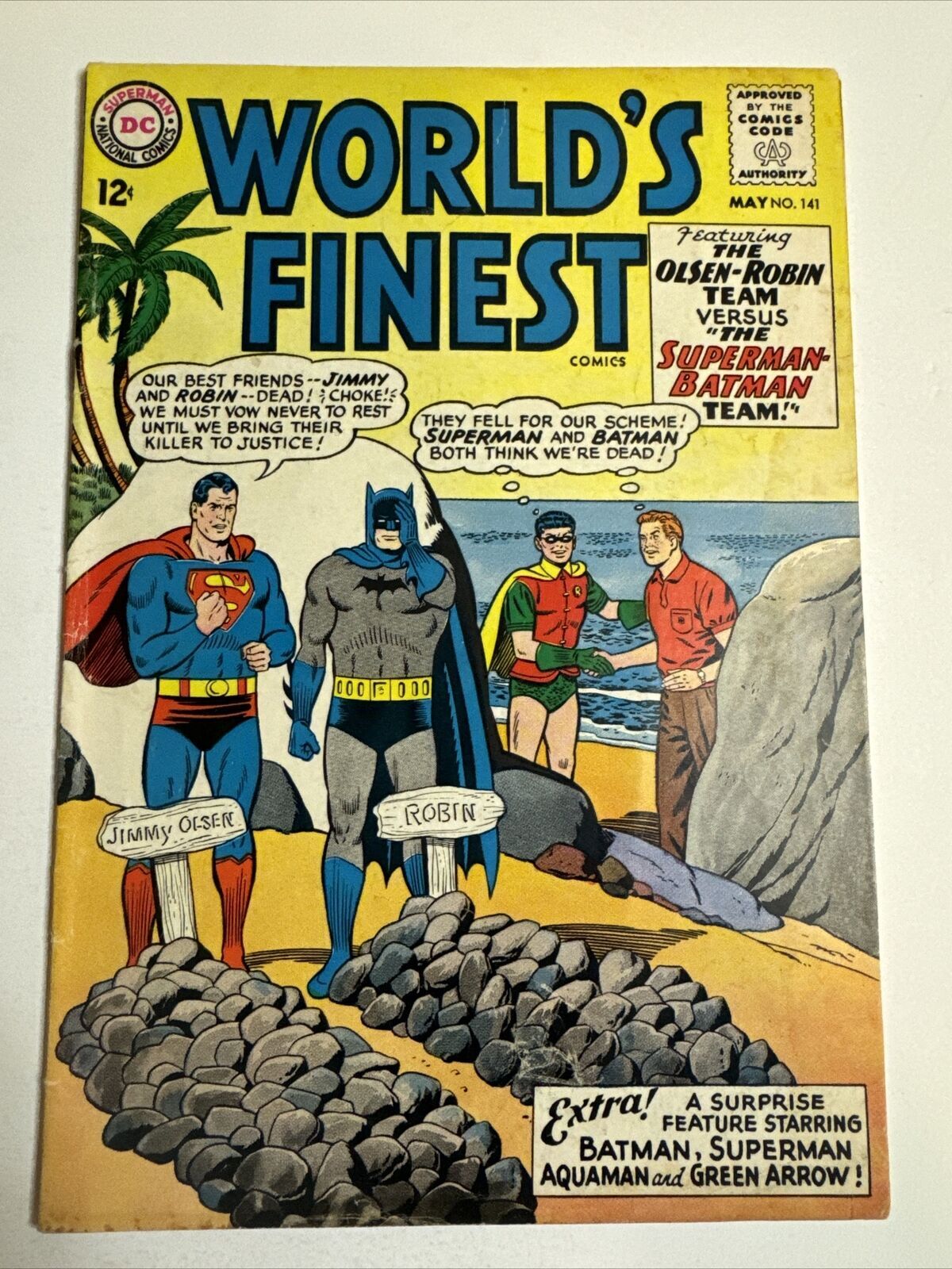 World’s Finest #141: Olsen & Robin Vs. Batman & Superman, DC Comics ...