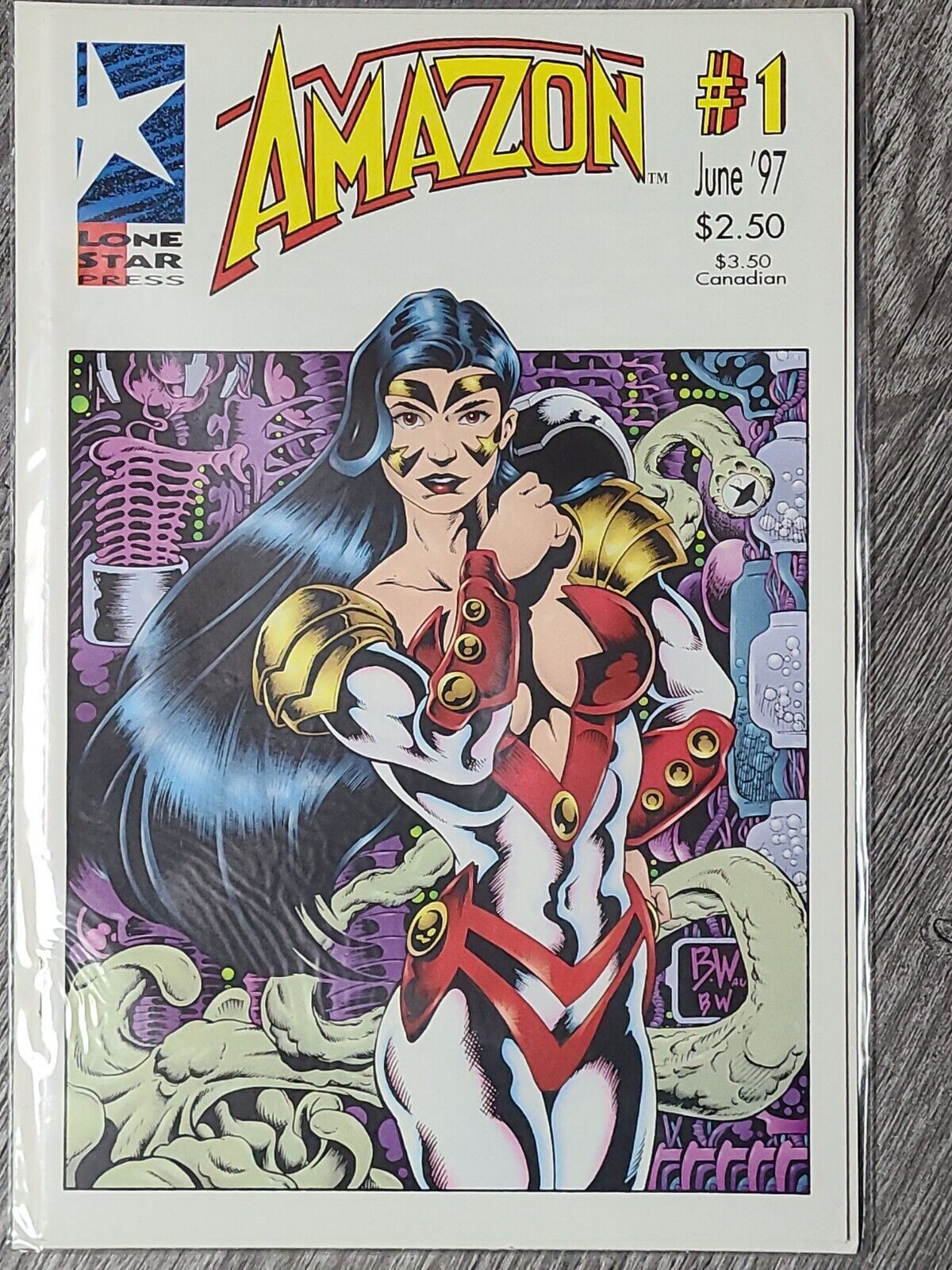 Vintage Lone Star Press Heroic Tales: Amazon Comic Book #1 (1997) High ...