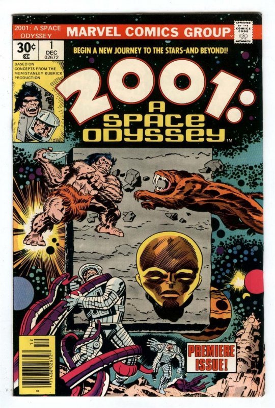 2001: A Space Odyssey #1 VF+ Marvel Comics Dec 1976 Movie Adapt. Jack ...