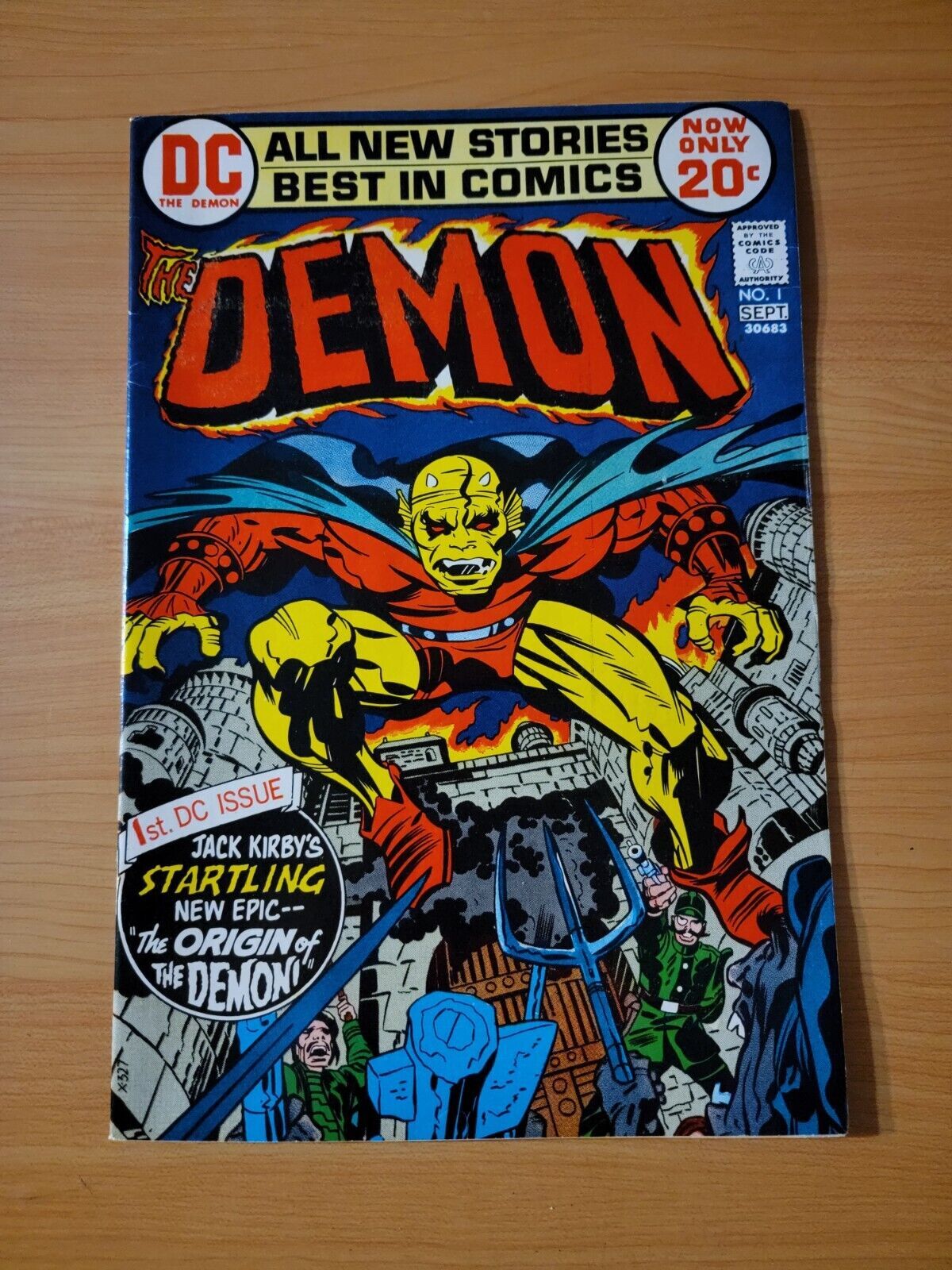 The Demon #1 ~ VERY FINE - NEAR MINT NM ~ 1972 DC Comics | Comic Books ...