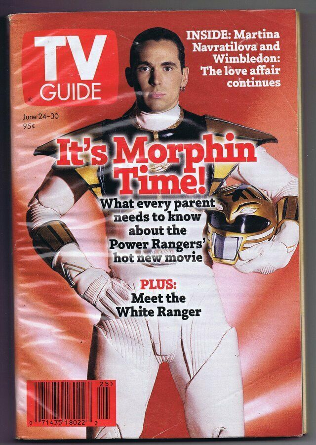 ORIGINAL Vintage TV Guide June 24, 1995 No Label Power Rangers | Comic ...