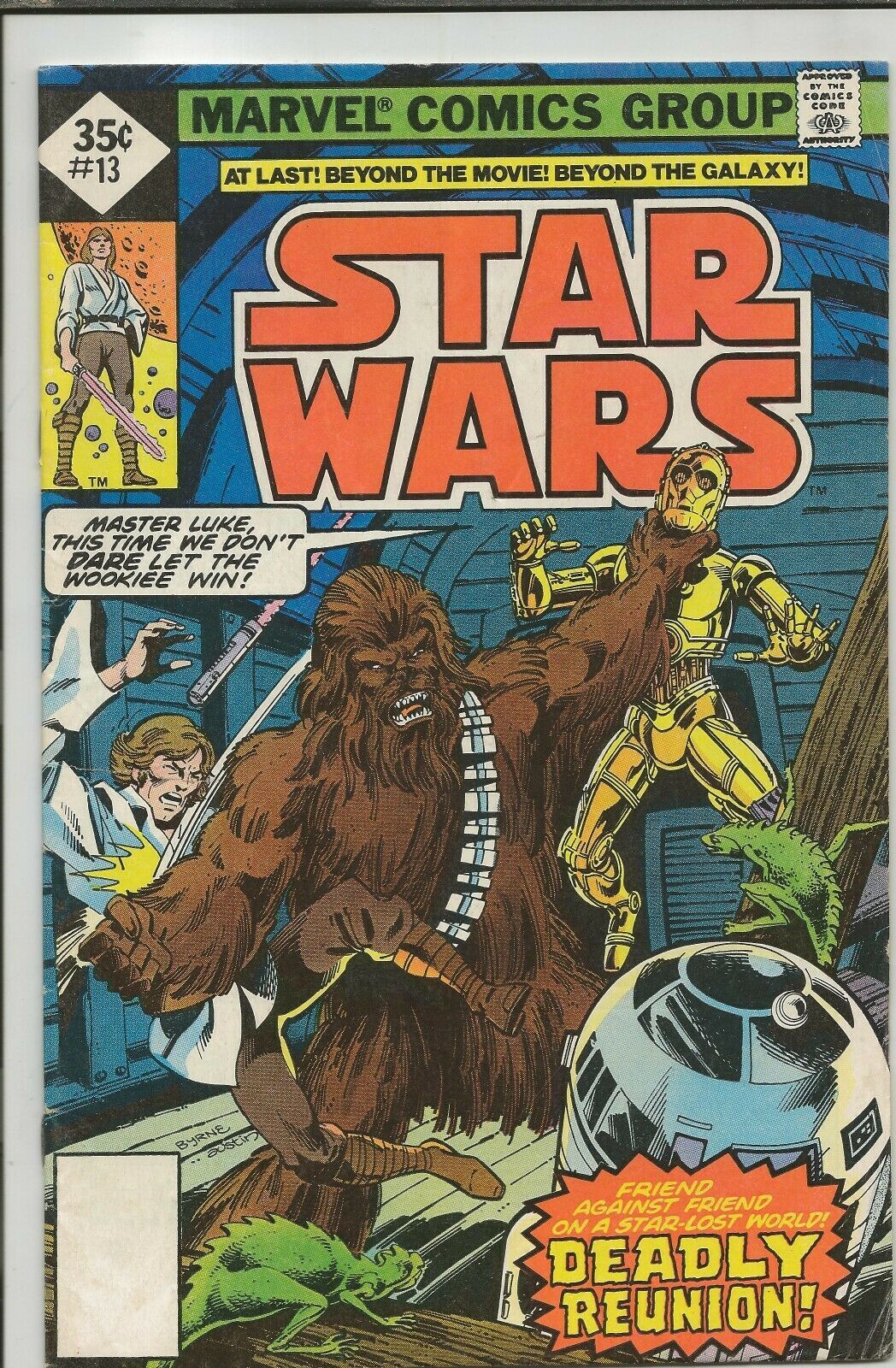 Star Wars #13 Vintage 1978 Marvel Comics Diamond Variant Chewbacca R2D2 ...