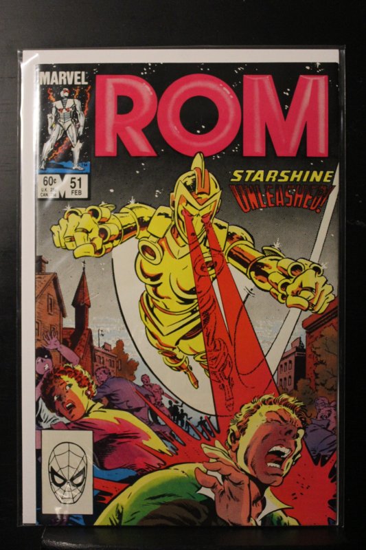 Rom #51 Direct Edition (1984) | Comic Books - Copper Age, Marvel ...