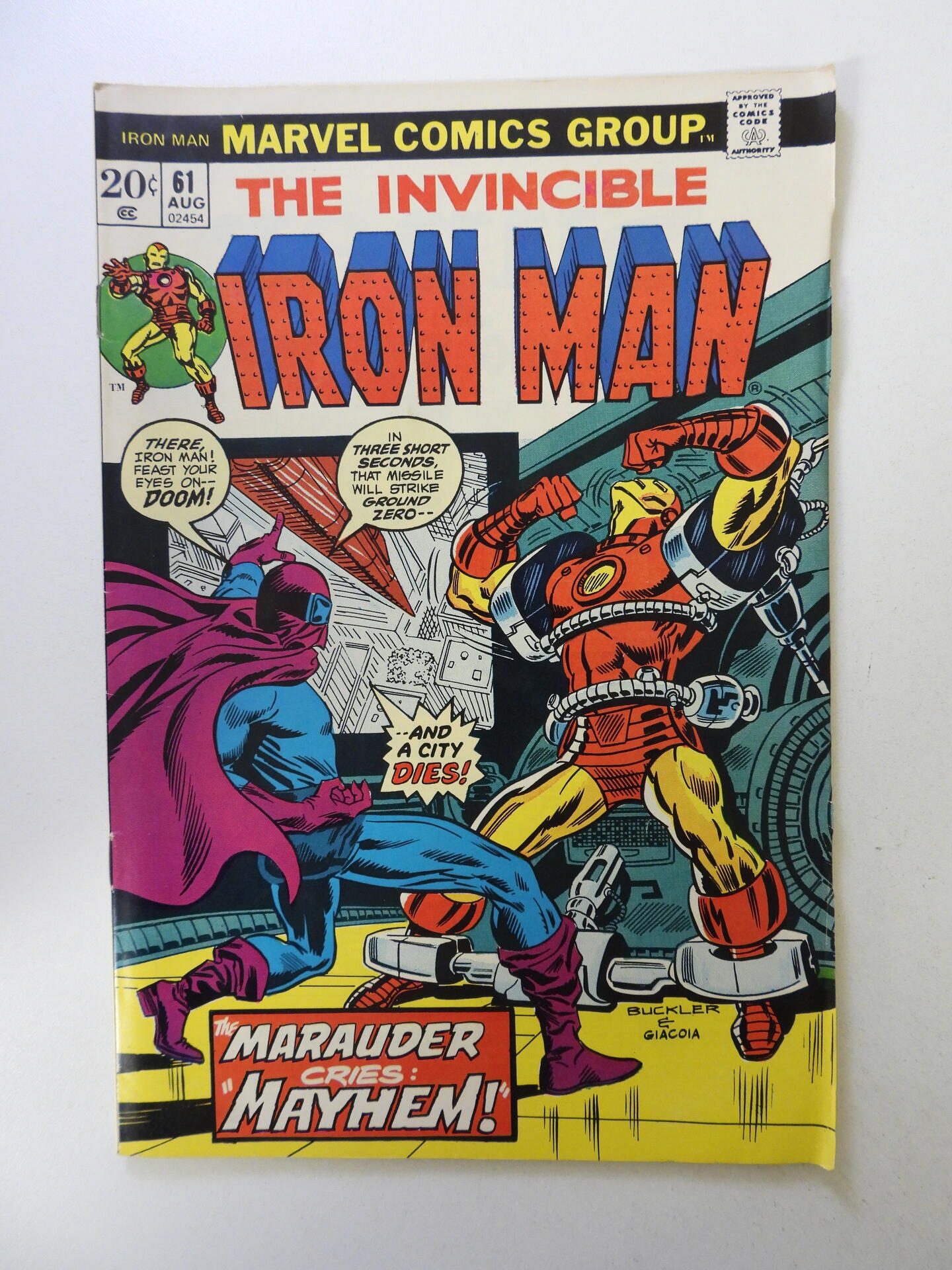 Iron Man #61 (1973) FN- condition | Comic Books - Bronze Age, Marvel ...