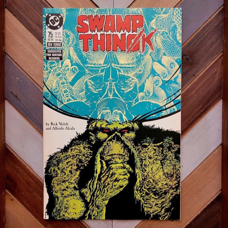 Swamp Thing #74-75 NM- (DC 1988) Ft. Abby Veitch Art Kaluta Cover the ...