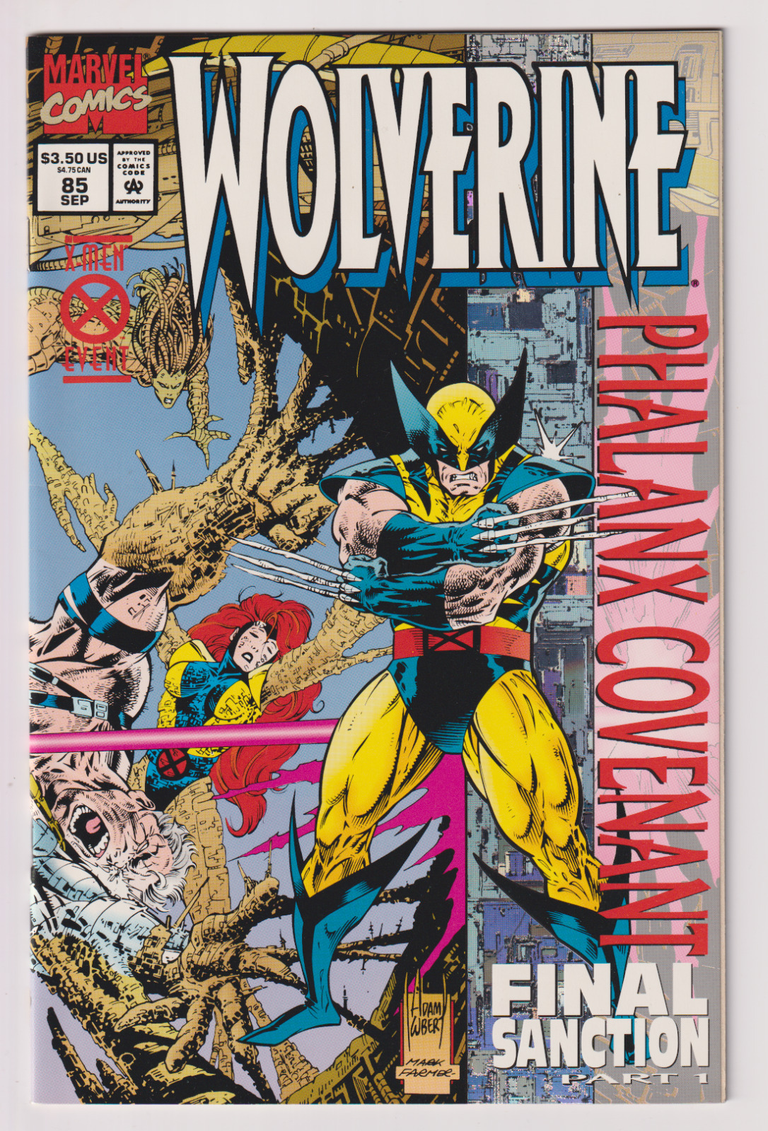 Marvel Comics! Wolverine! Issue #85! Final Sanction Part 1! | Comic ...