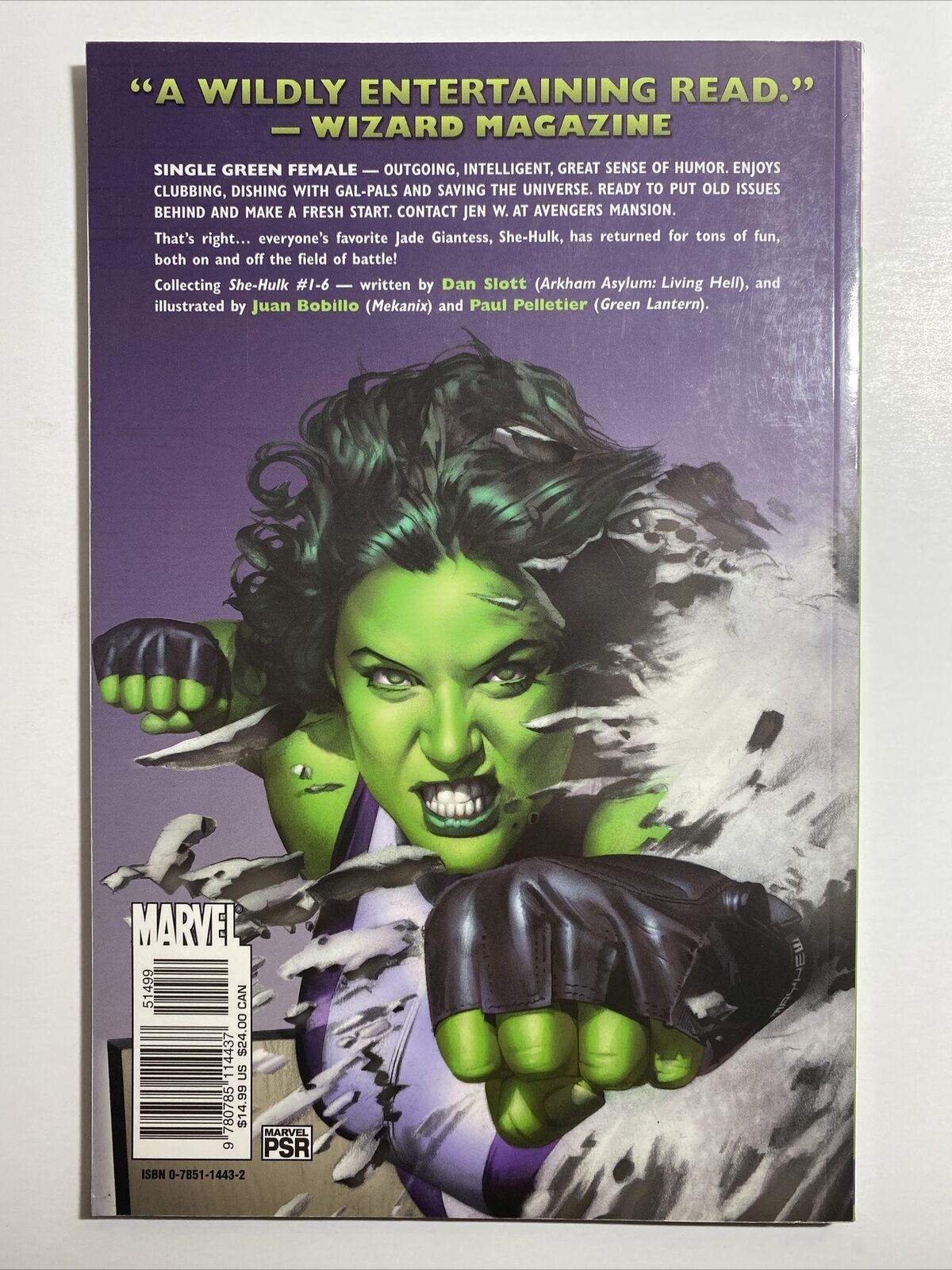 She Hulk Vol 1 Single Green Female TPB Graphic Novel Dan Slott OOP ...