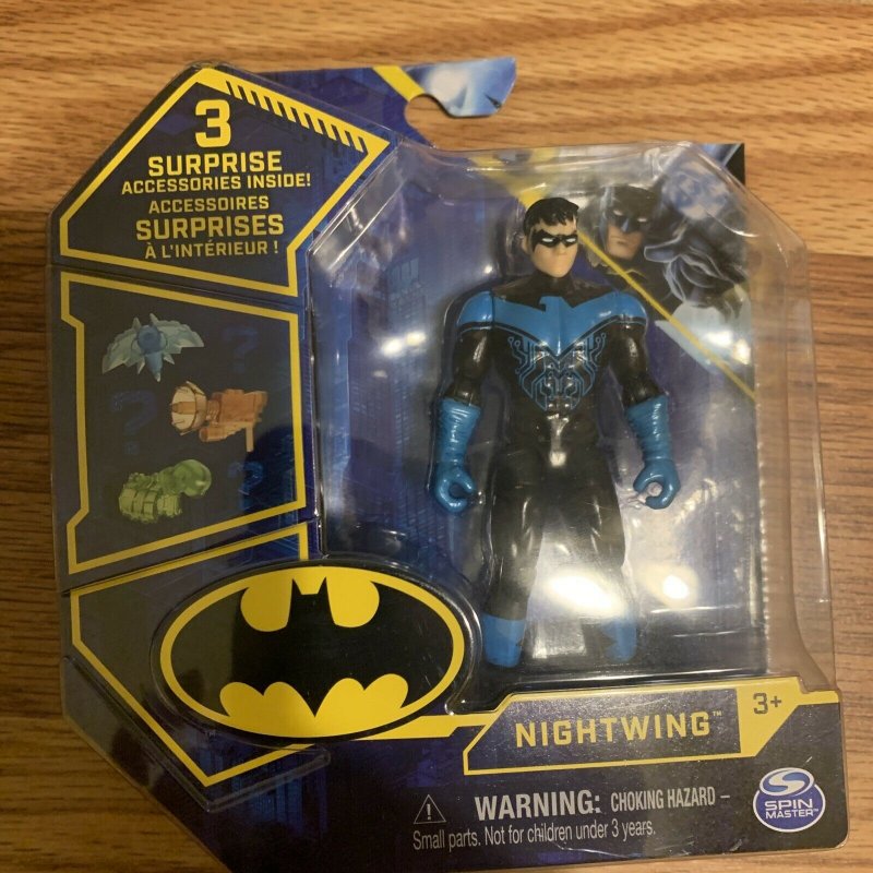 Spin Master DC Bat-Tech Nightwing 4" Figure Batman New | Comic Books ...