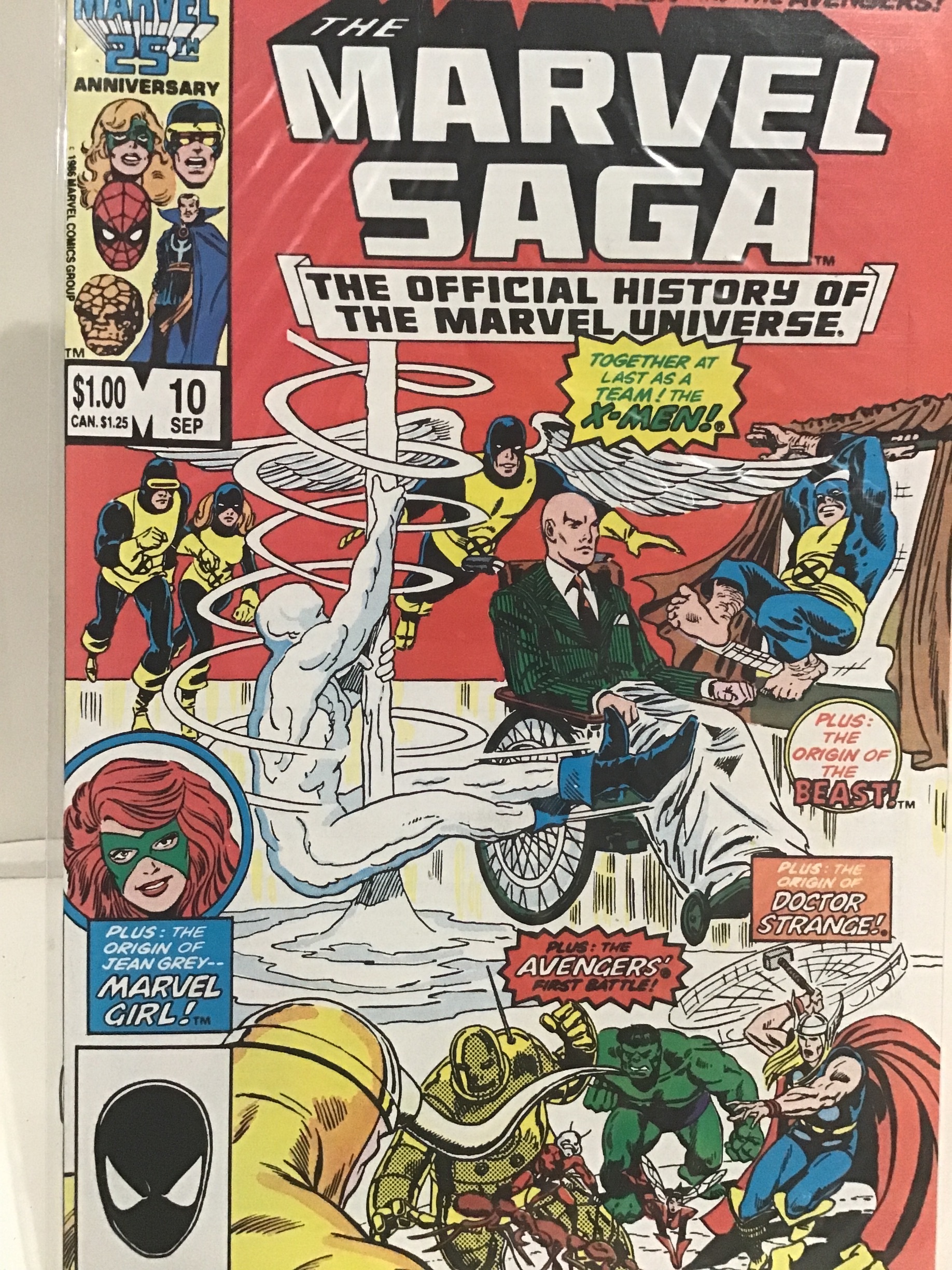 The Marvel Saga The Official History of the Marvel Universe #10 (1986 ...
