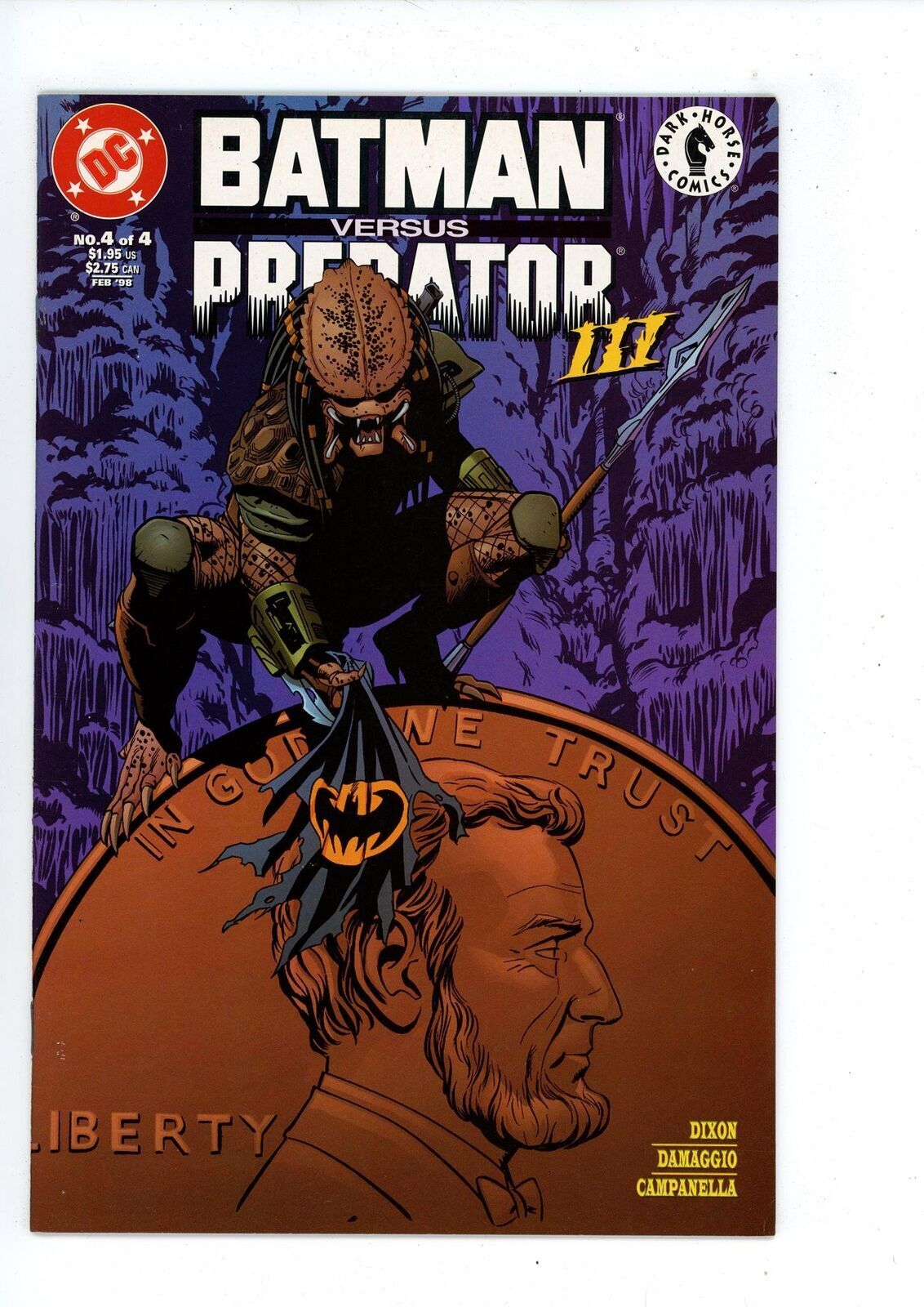 Batman / Predator III [Batman Versus Predator III] #4 (1998) DC Comics ...