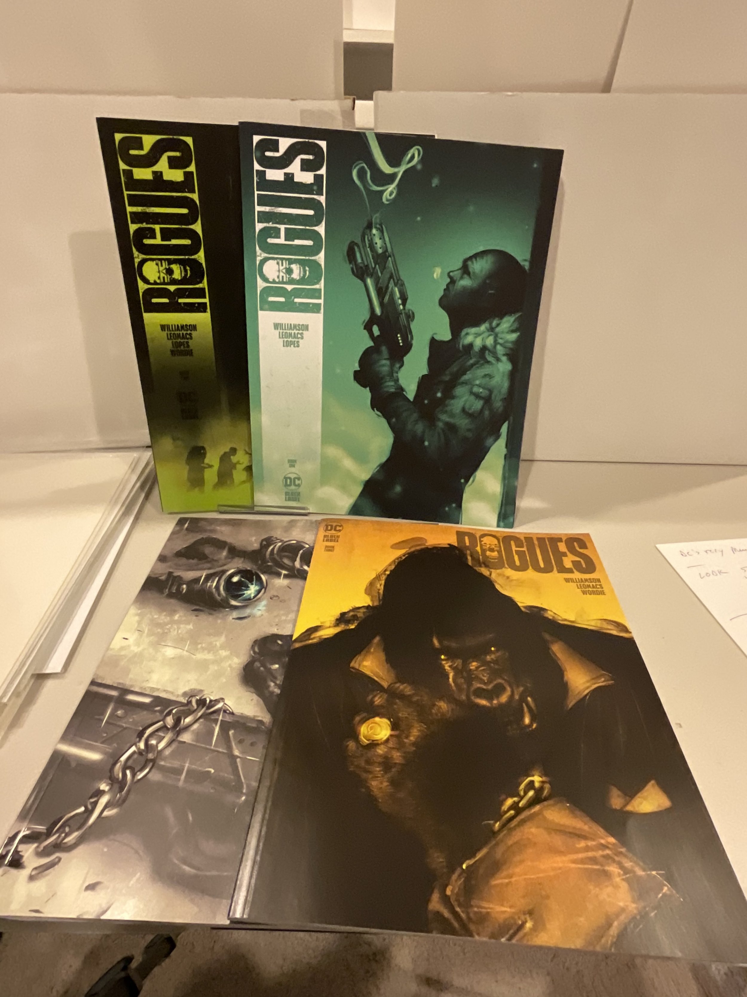 Rogues Complete Set 1,2,3,4 Black Label Prestige Plus Format! | Comic ...