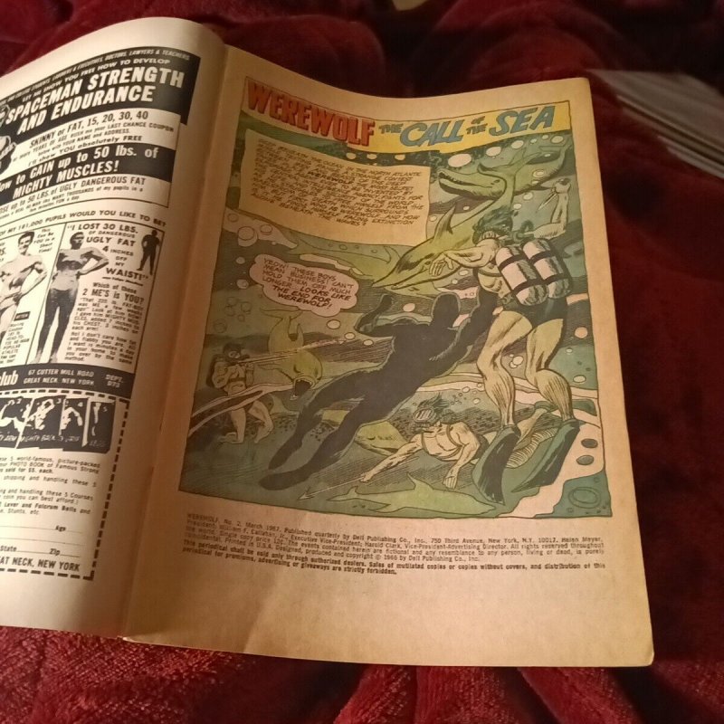 Dell Werewolf 1 2 3 Complete Comics Series Cold War Spy Superhero Lot ...