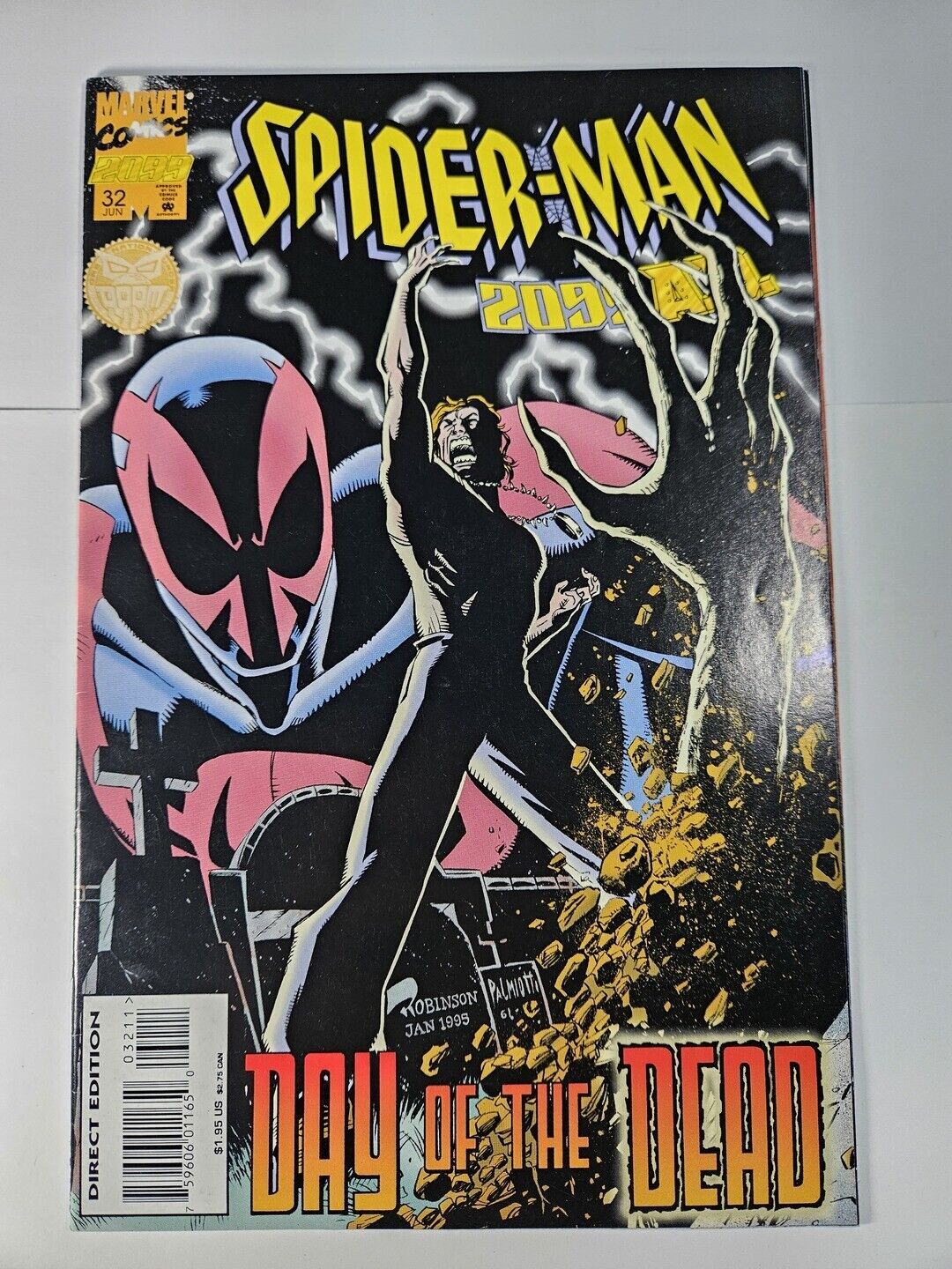 Spider-Man 2099 A.D. #32 VF 1st App of Alternate Female Dr Strange ...