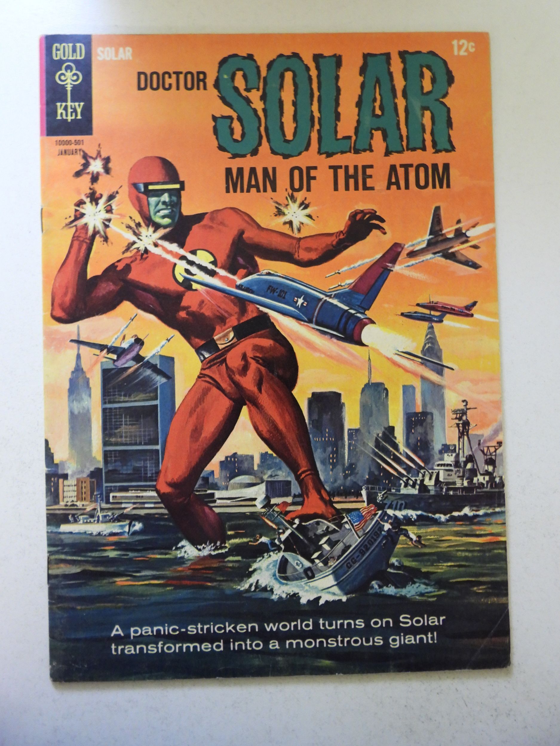 Doctor Solar, Man of the Atom #10 (1965) FN Condition | Comic Books ...
