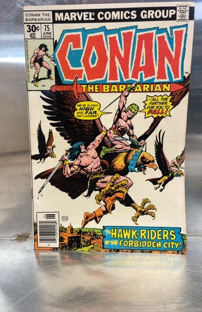 Conan the Barbarian #75 (1977) | Comic Books - Bronze Age, Marvel ...