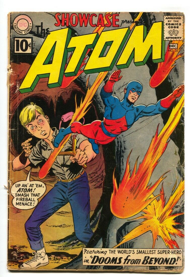 SHOWCASE #35-1961-DC-2ND SILVER AGE ATOM-GIL KANE-G / HipComic