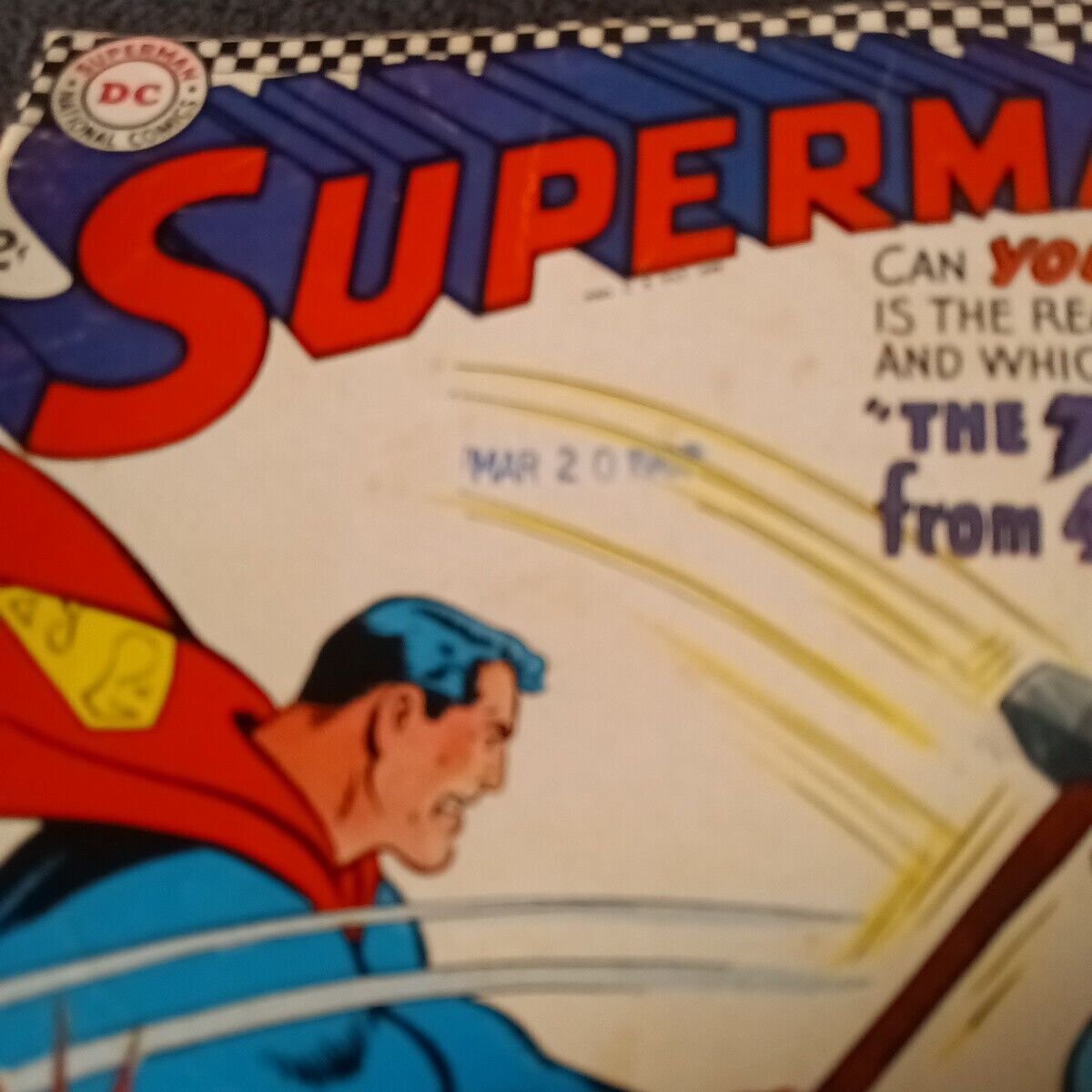 Superman 196 DC Comics 1967 Silver Age Curt Swan Bill Finger Thing From ...