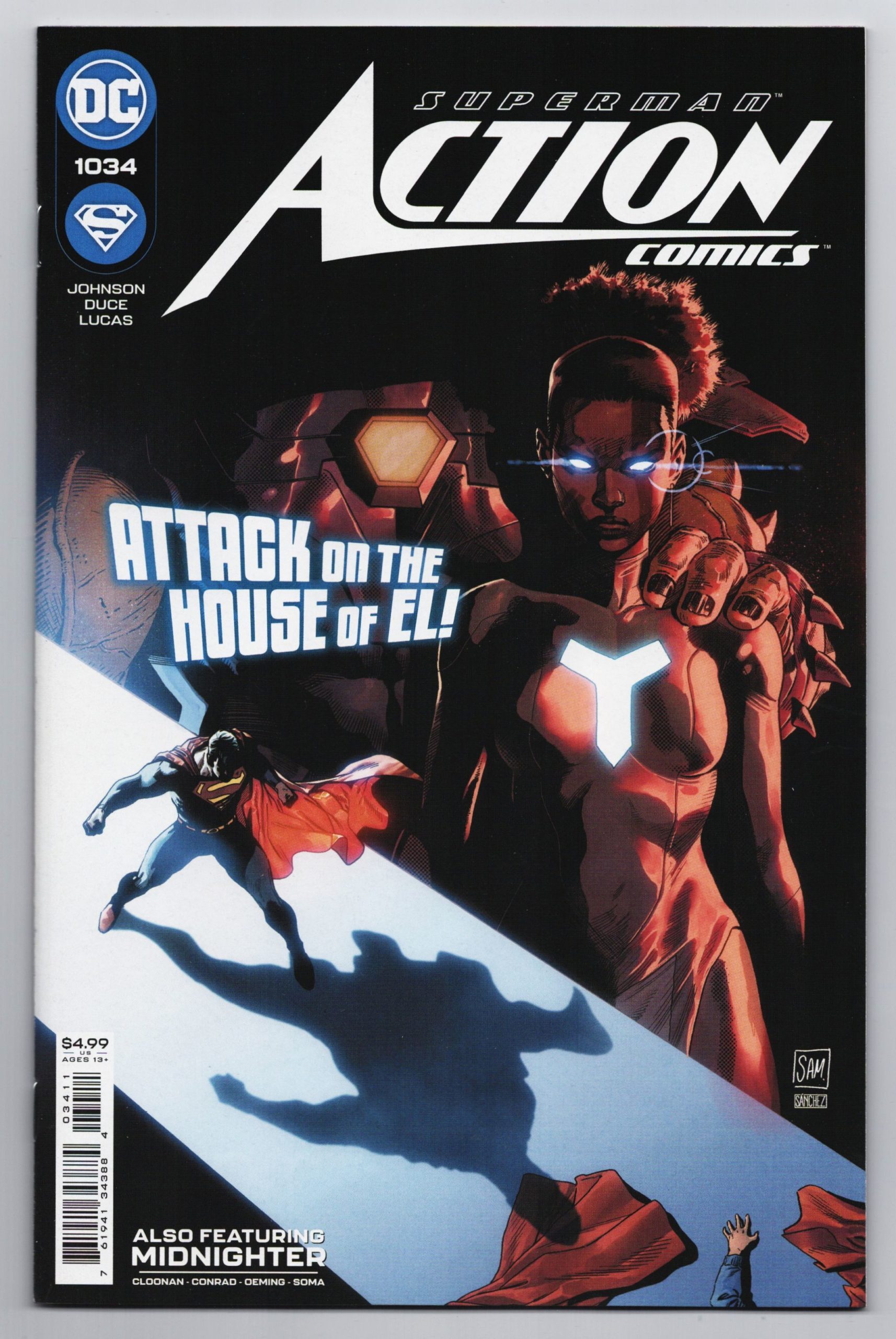 Action Comics #1034 Cvr A Daniel Sampere (DC, 2021) NM | Comic Books ...