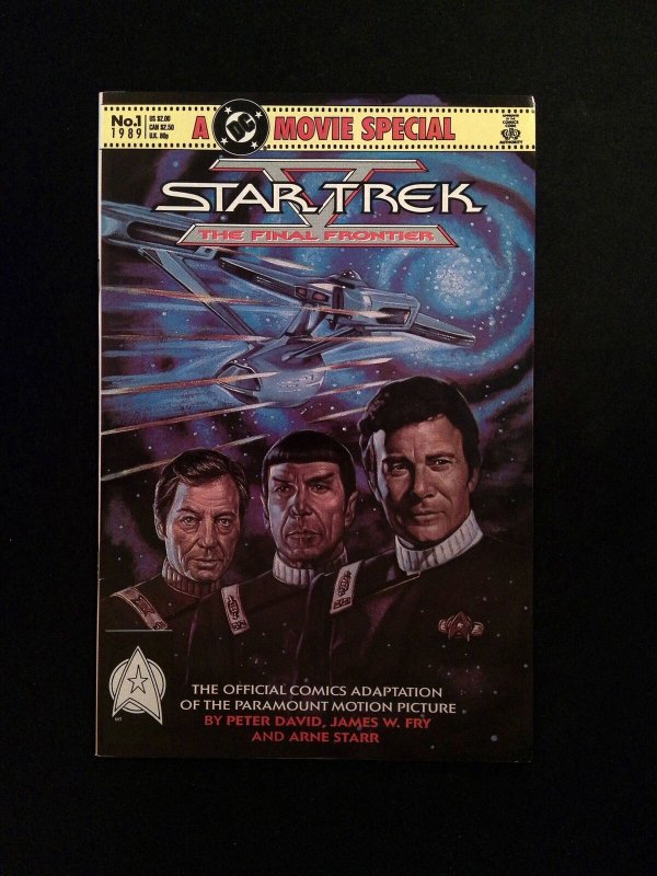 Star Trek Movie Special V the Final Frontier #1 DC Comics 1989 VF/NM ...