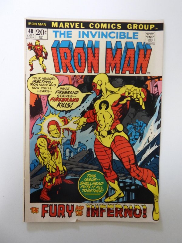 Iron Man #48 (1972) FN- condition | Comic Books - Bronze Age, Marvel ...