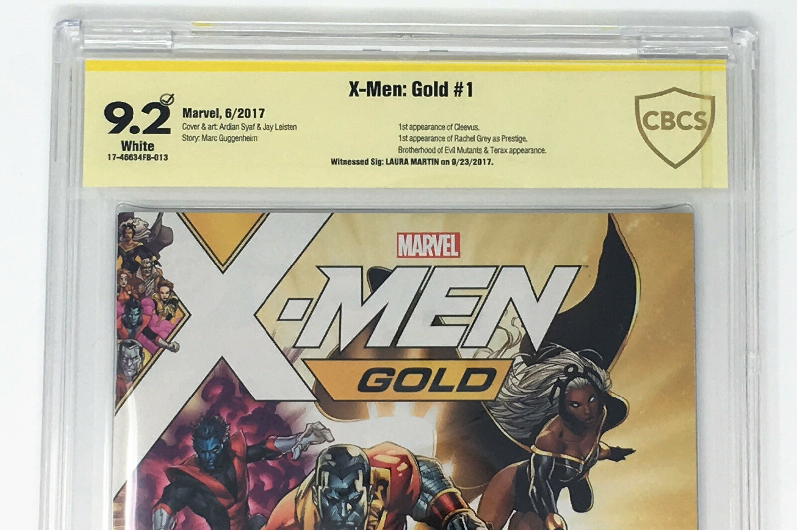 X-Men Gold 1 1st App Cleevus & Prestige controversial art by Syaf ...