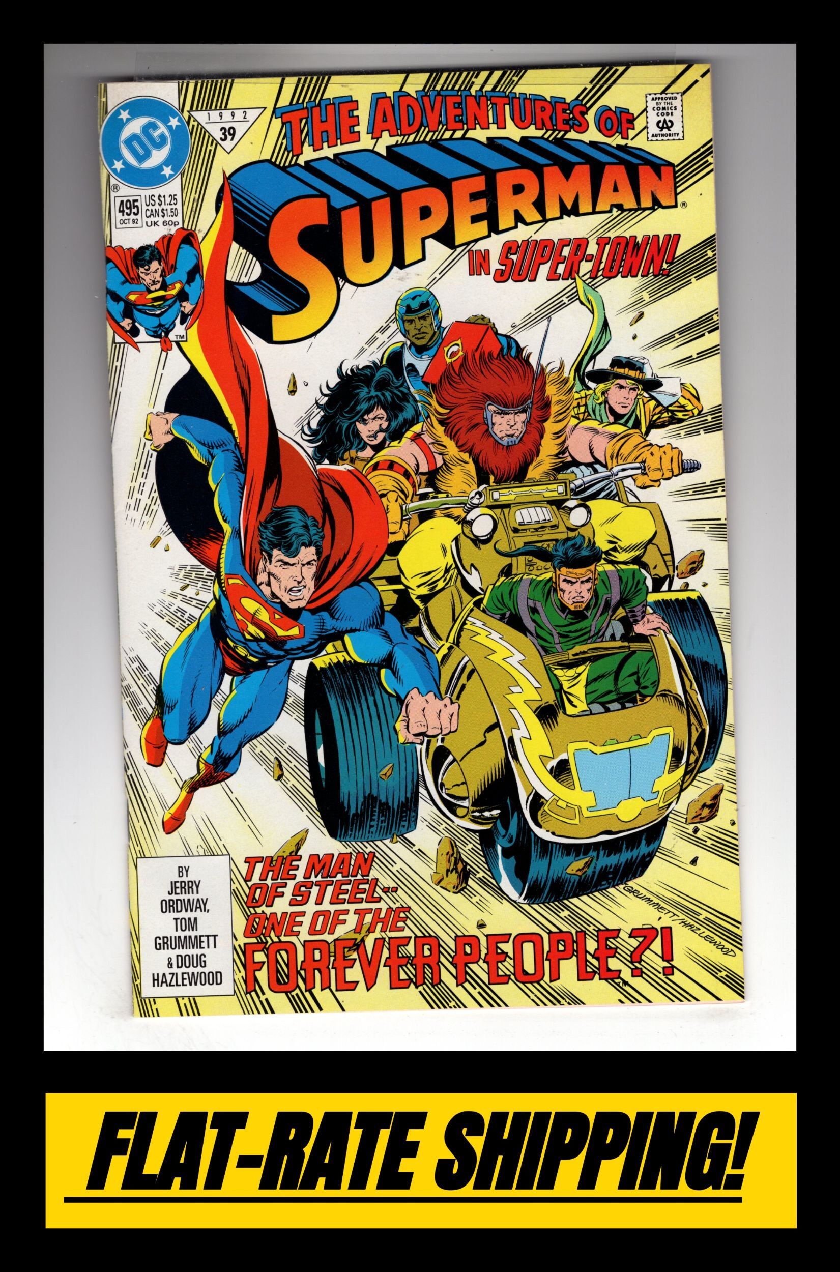 Adventures of Superman #495 (1992) See More Auctions @ Endless Comics ...