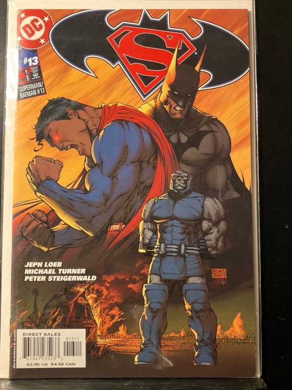 Superman/Batman #13 Superman and Batman Cover (2004) | Comic Books ...