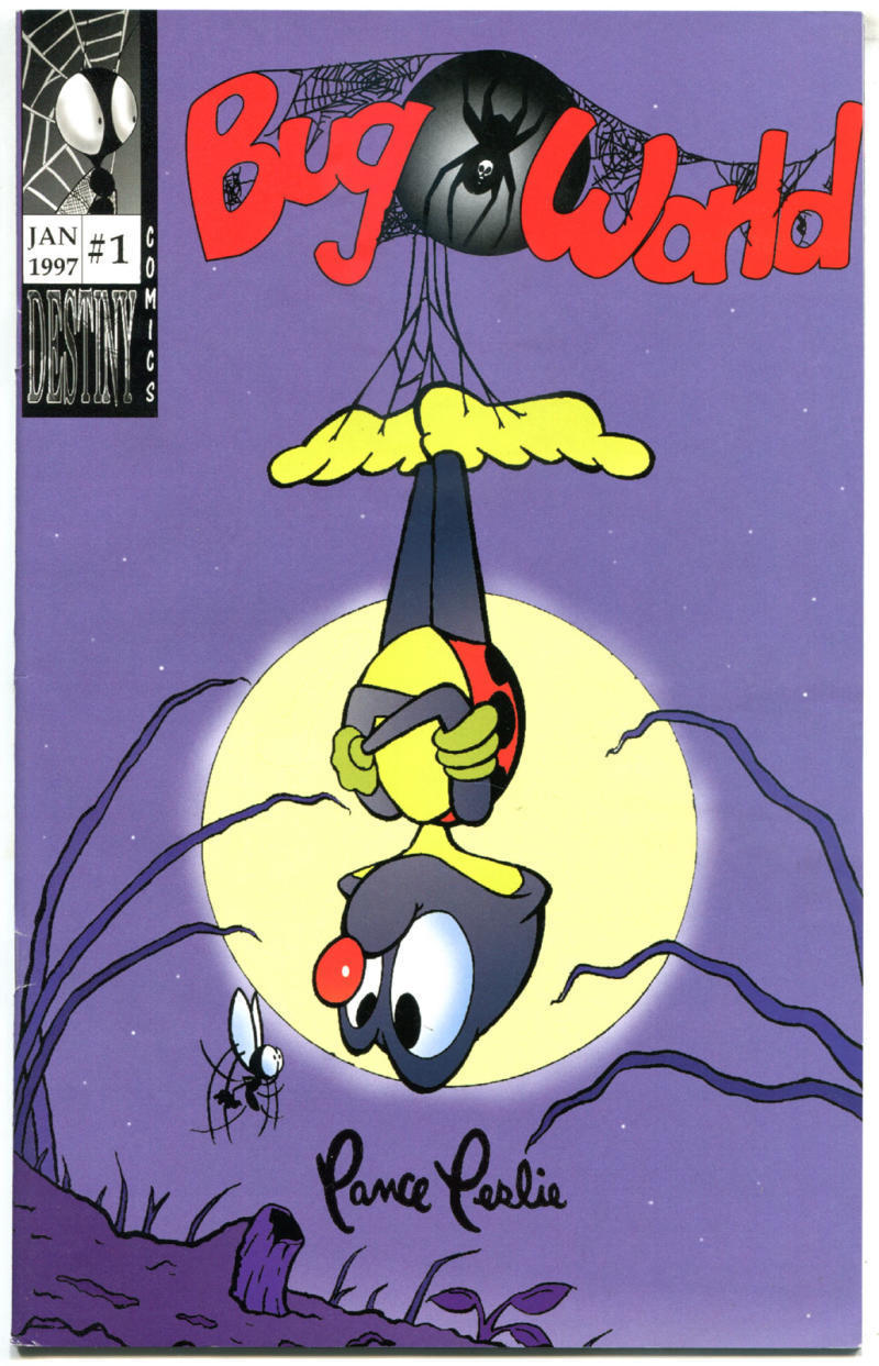 BUG WORLD #1, VF/NM, Lance Leslie, Destiny, Insect, Journey of Survival ...