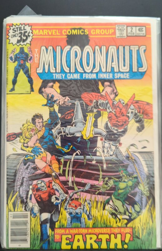 Micronauts #2 Newsstand Edition (1979) | Comic Books - Bronze Age ...