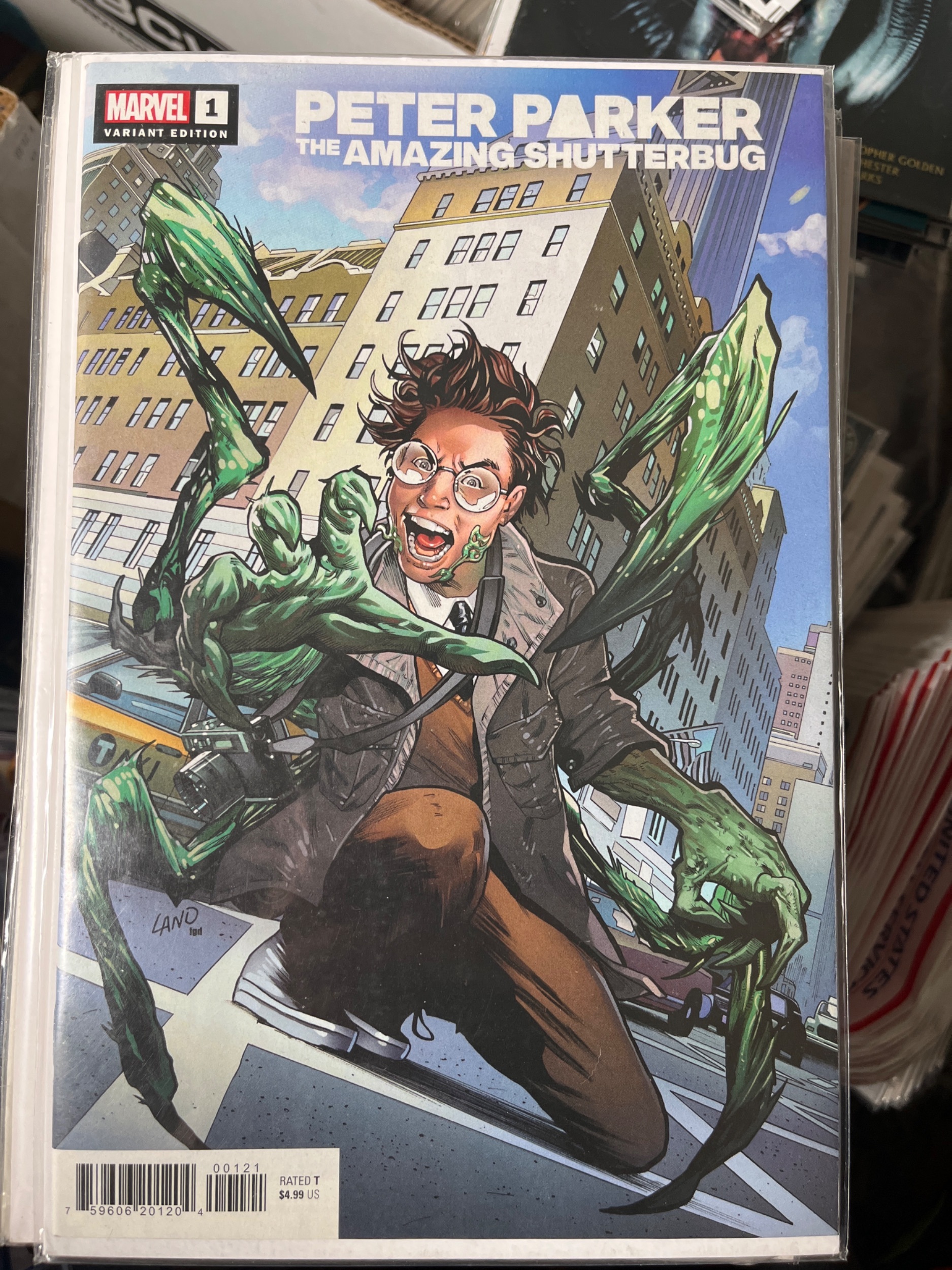 Heroes Reborn: Peter Parker, The Amazing Shutterbug Variant Cover (2021) | Comic Books - Modern ...
