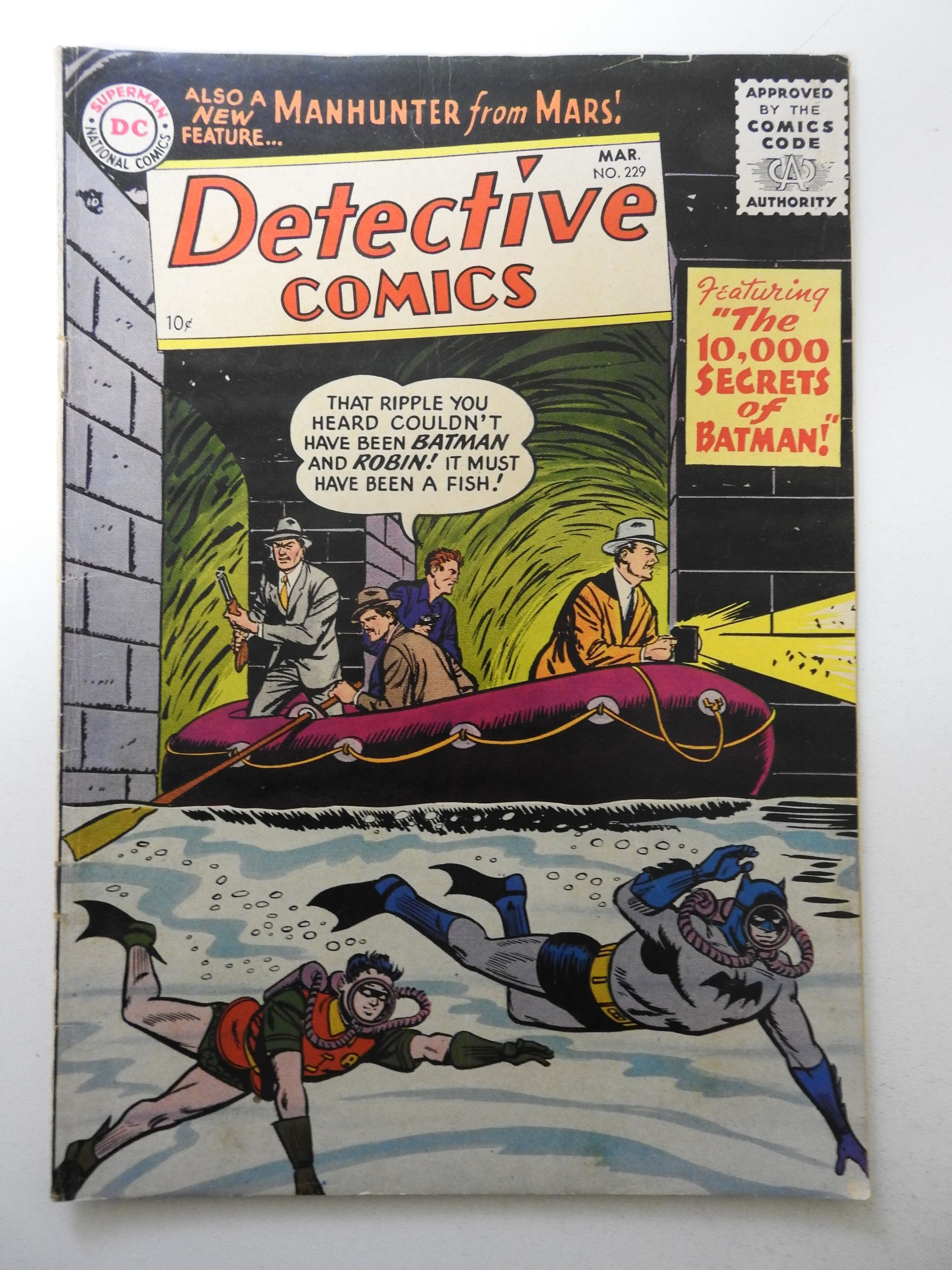Detective Comics #229 (1956) VG+ Condition | Comic Books - Silver Age ...