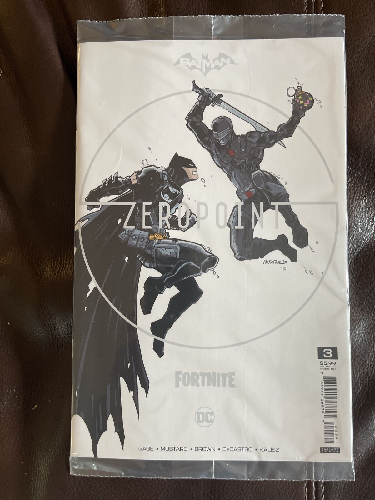 Batman Fortnite Zero Point 1-5 premium cover package Sealed With Codes ...