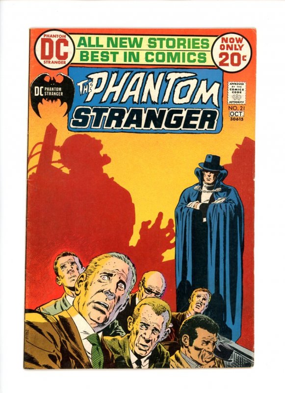 Phantom Stranger #21 F/VF 1972 Jim Aparo Cover and Interior Art! Len ...