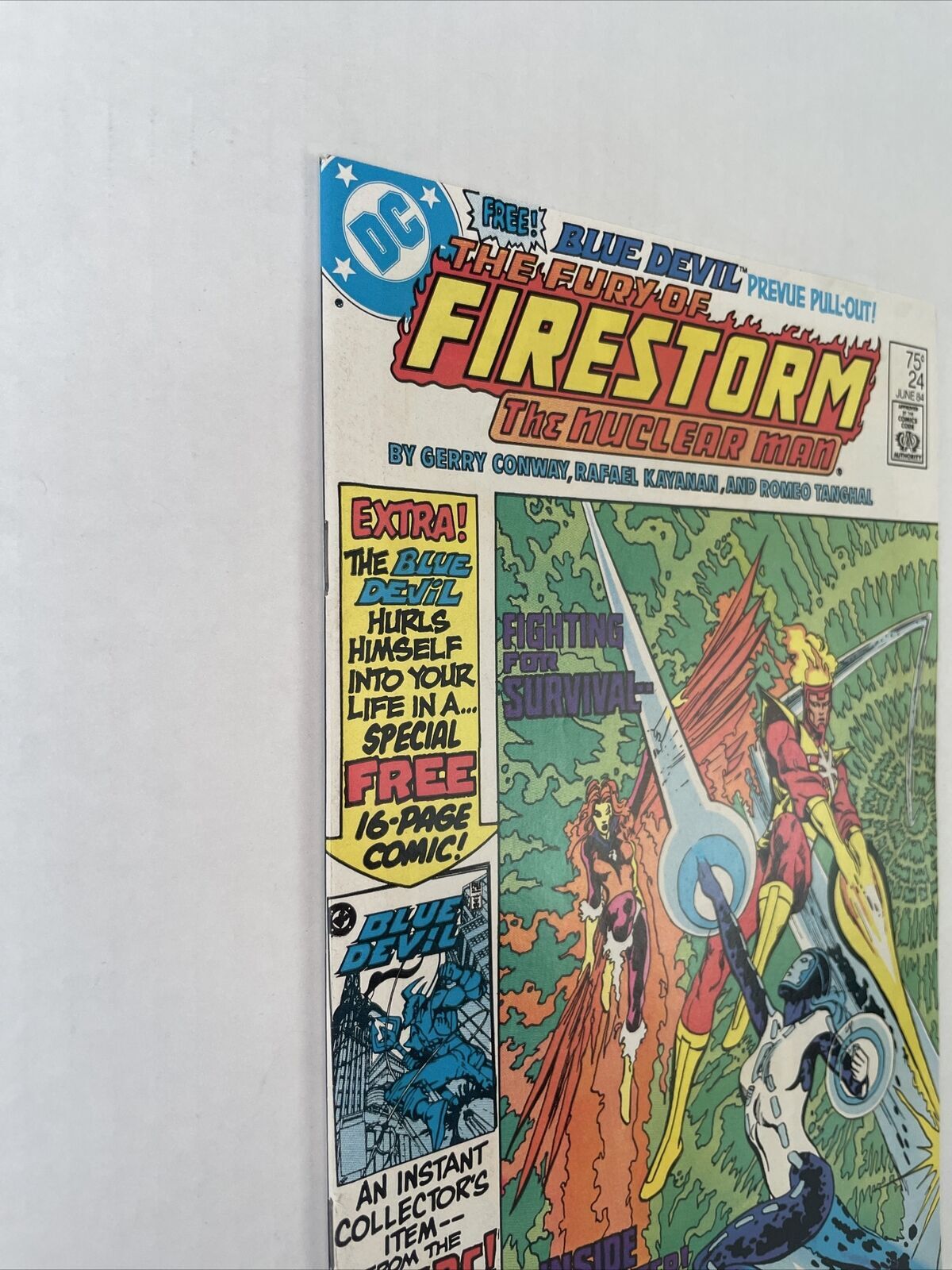 Firestorm #24 1st Appearance Blue Devil | Comic Books - Copper Age, DC ...