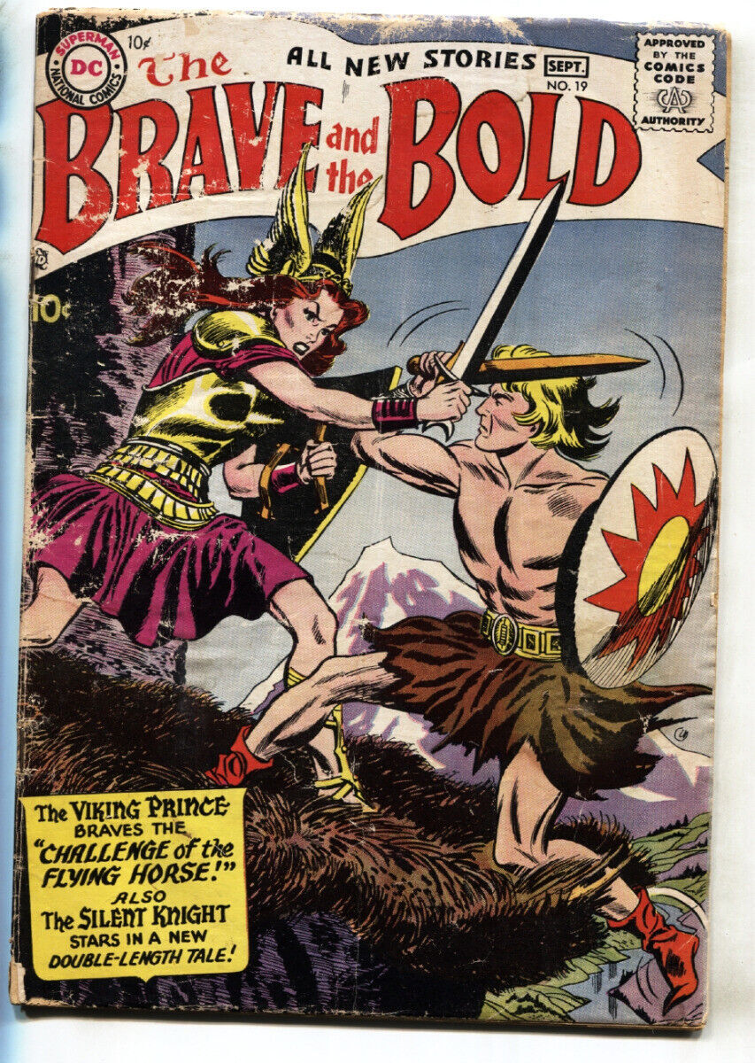 The Brave and the Bold #19--1958--Viking Prince--comic book--G+ | Comic ...