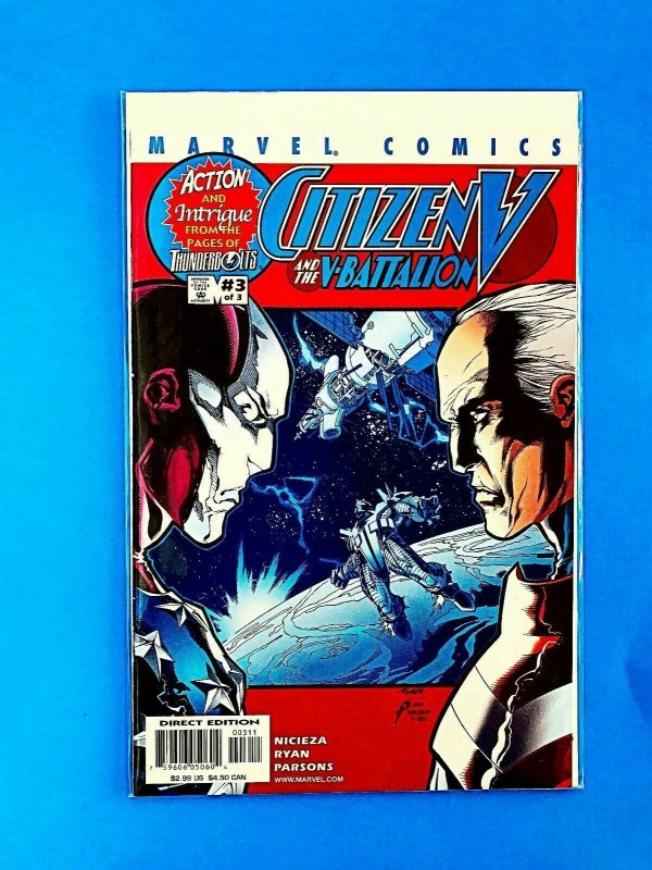 Citizen-V And The V-Battalion #3 Marvel Comics 2001 Nm+ | Comic Books ...