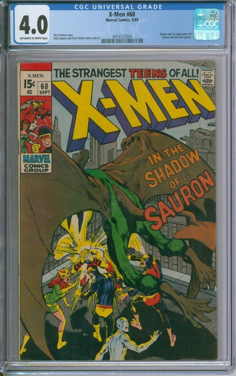 Marvel Comics X-Men #60 CGC 4.0 1st Appearance Of Sauron (Doctor Karl ...