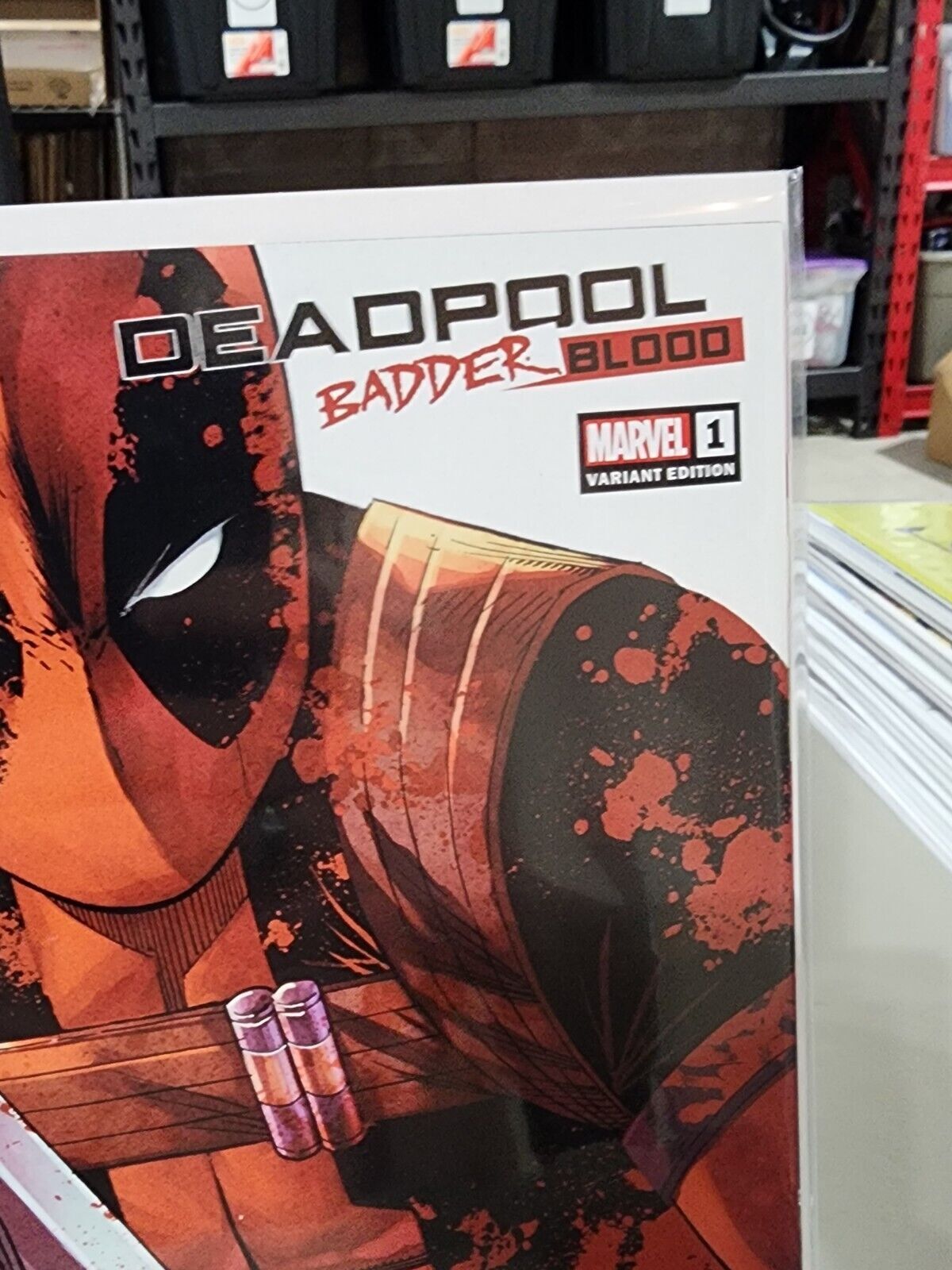 Deadpool Badder Blood #1 Rob Liefeld Exclusive Trade Variant Edition ...