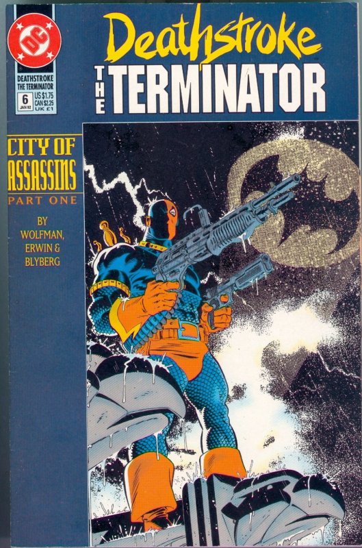 Deathstroke the Terminator #1 (1991) #5 6 7 8 9 10 & 14 Lot of 8 Issues ...
