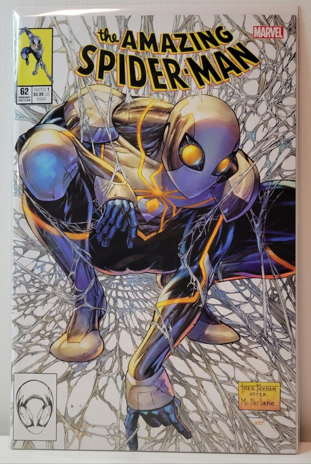 Amazing Spider-Man #62 Tyler Kirkham TRADE Variant Homage * ASM | Comic ...