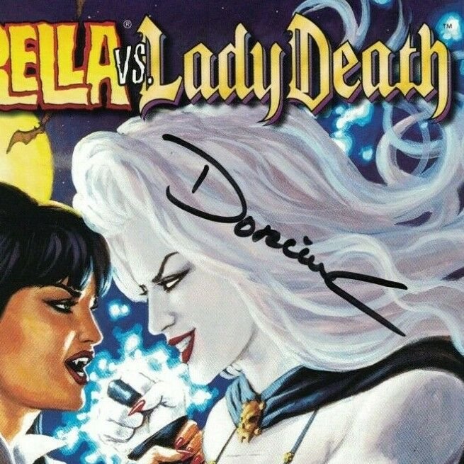 Vampirella Monthly #26 VF vs Lady Death the End signed by Dorian ...