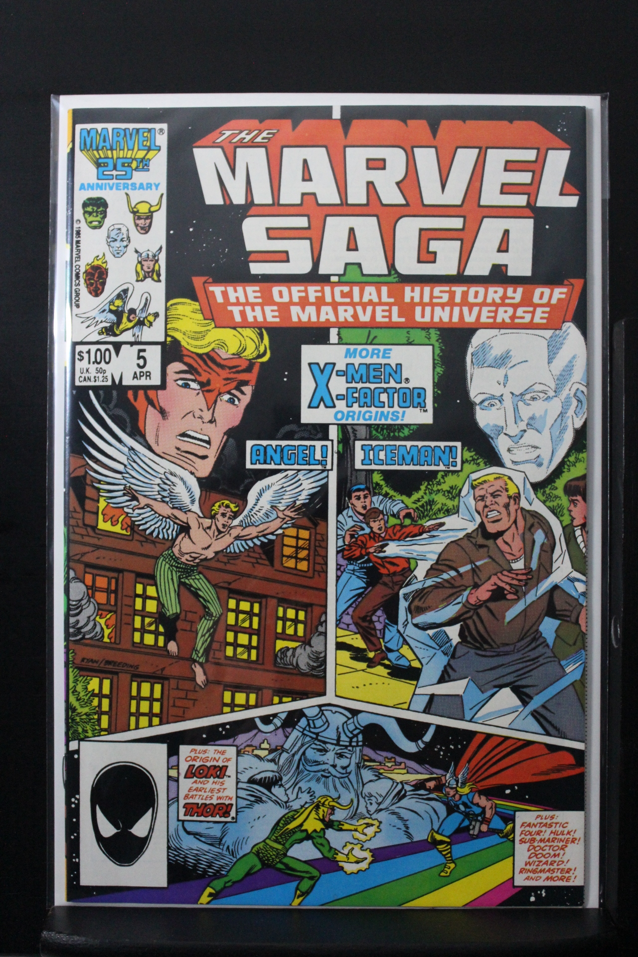 The Marvel Saga The Official History of the Marvel Universe #5 Direct ...