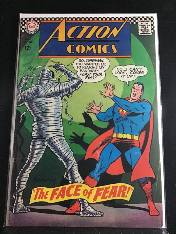 Action Comics #349 (1967) | Comic Books - Silver Age, DC Comics ...