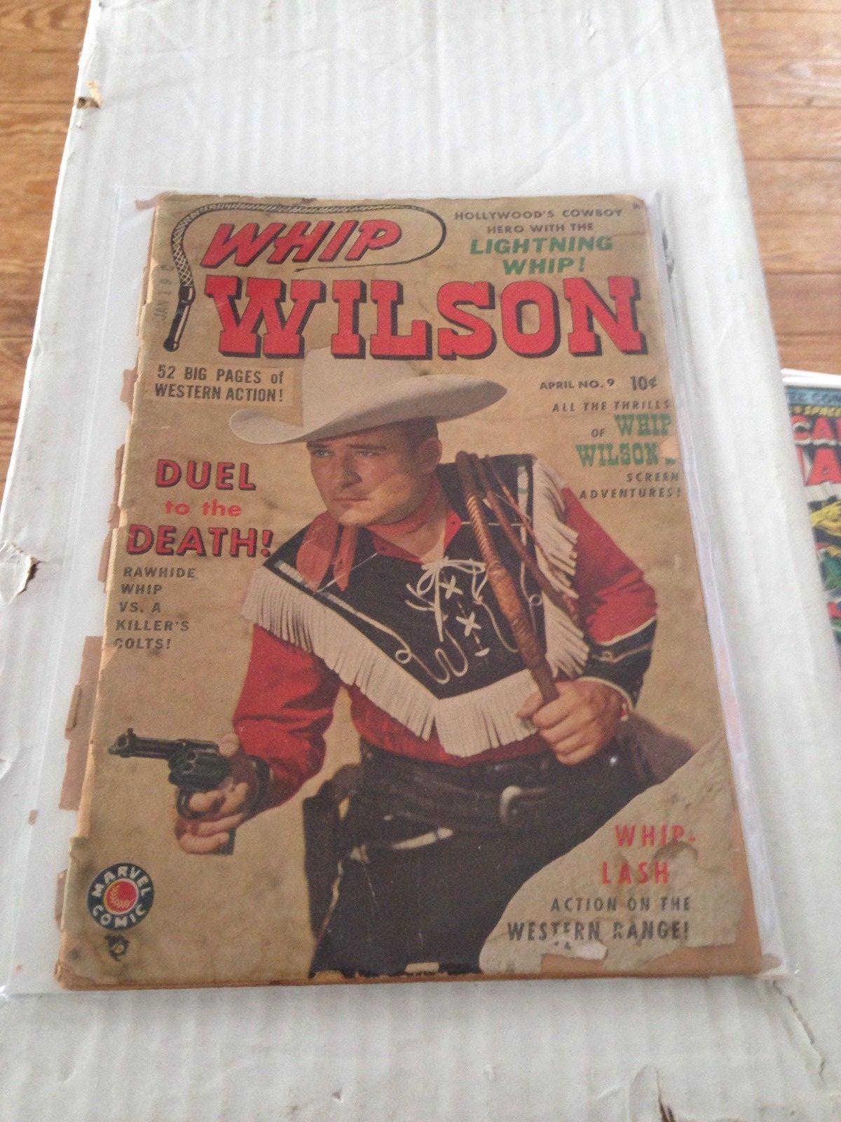 Whip Wilson #9 (#1) PR/FR | Comic Books - Golden Age, Westerns / HipComic