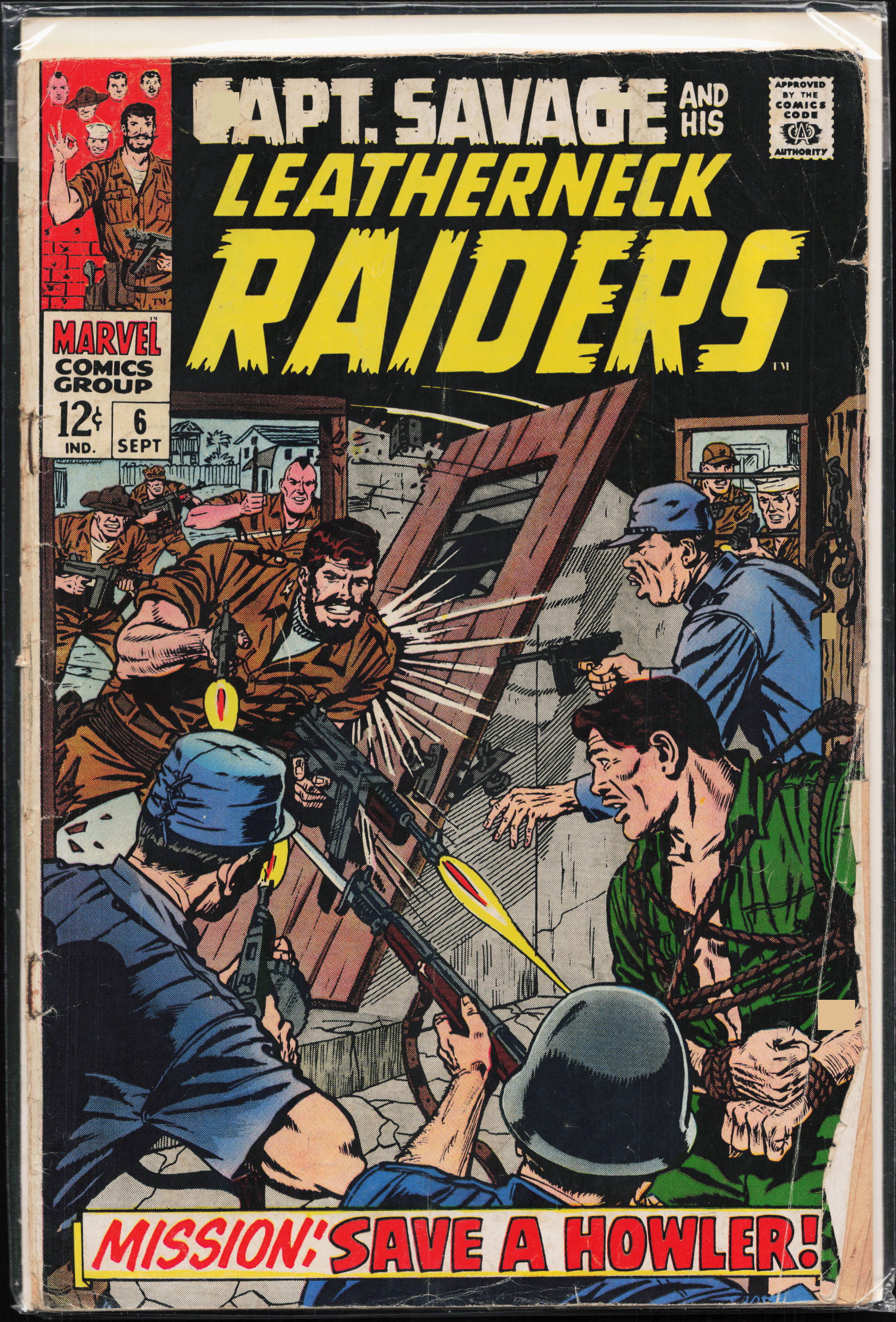 Captain Savage #6 (1968) Captain Savage and His Leatherneck ...