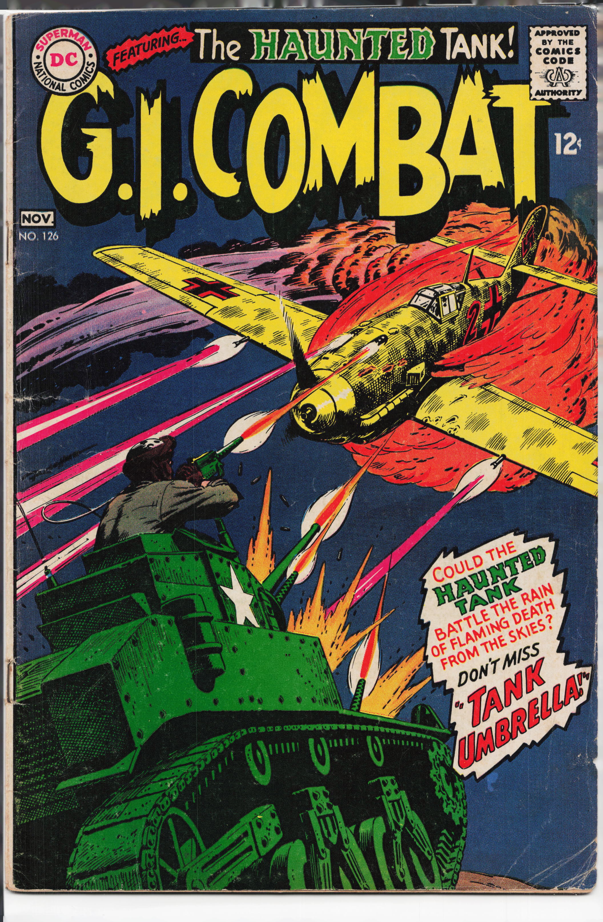 G.I. Combat #126 (1967) | Comic Books - Silver Age, DC Comics / HipComic