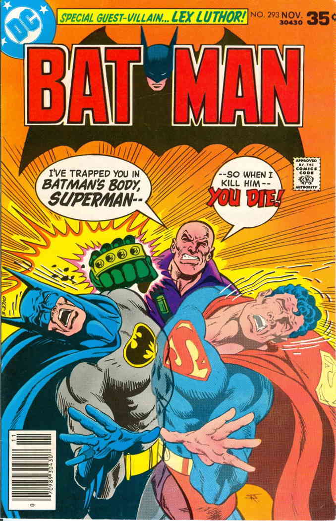 Batman #293 VG ; DC | low grade comic November 1977 Superman Lex Luthor ...